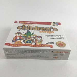 Baby Genius Favorite Children's Songs CD Set Infant Music Sing Along ...