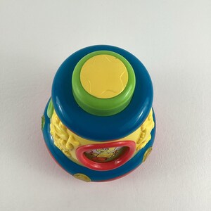 Sesame Street Musical Spinner Toy Elmo Ernie Big Bird Henson Vintage ...