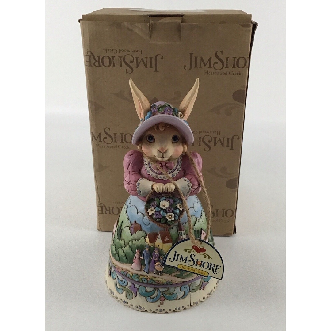 Jim Shore ‘every Bunny Rejoice’ Rabbit Church Scene #4015582 Figurine ...