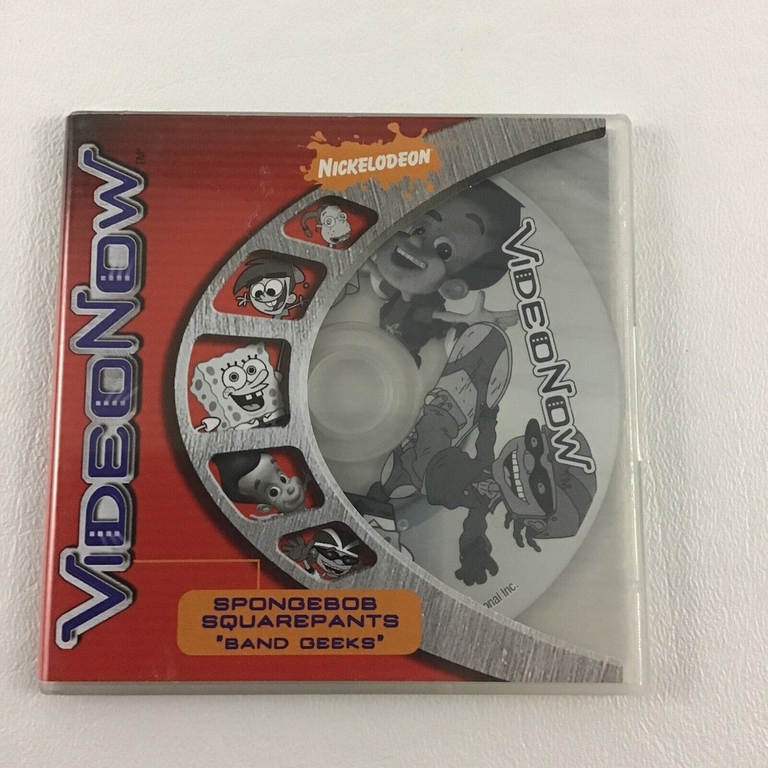 Video Now PVD Disc Spongebob Squarepants Band Geeks Vintage 2003 - Etsy
