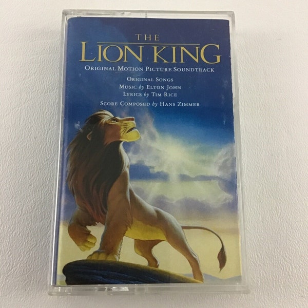 Lion King Cassette Tape - Etsy