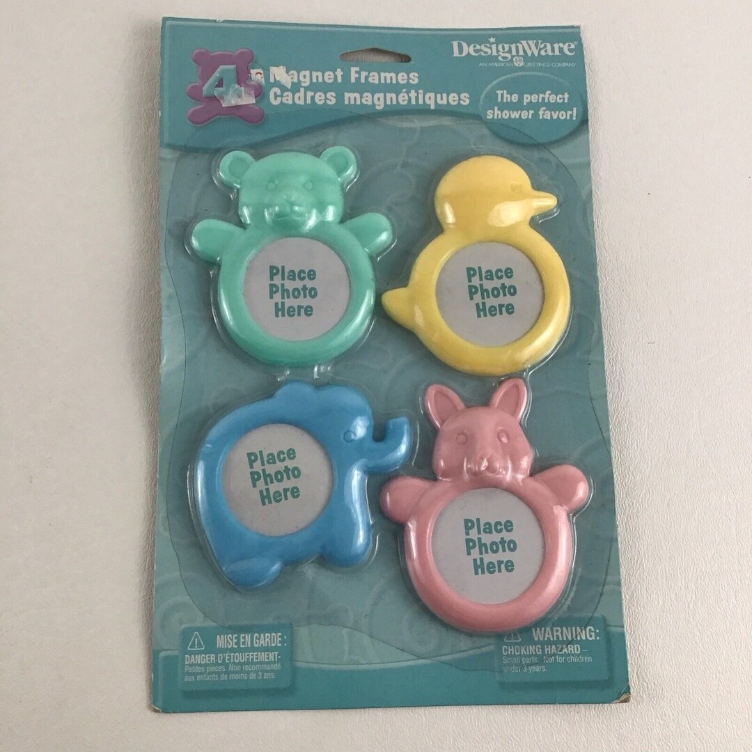 Design Ware Fridge Magnet Pastel Photo Frames Vintage 90s American ...