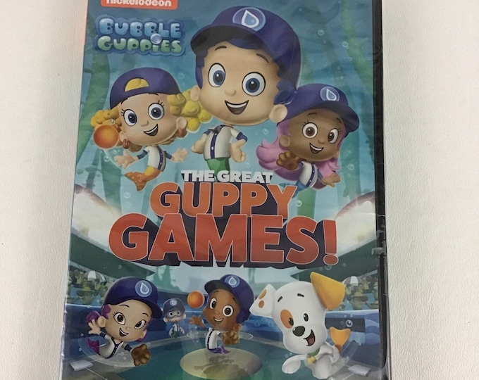 Nickelodeon Bubble Guppies DVD the Great Guppy Games Episodes New ...