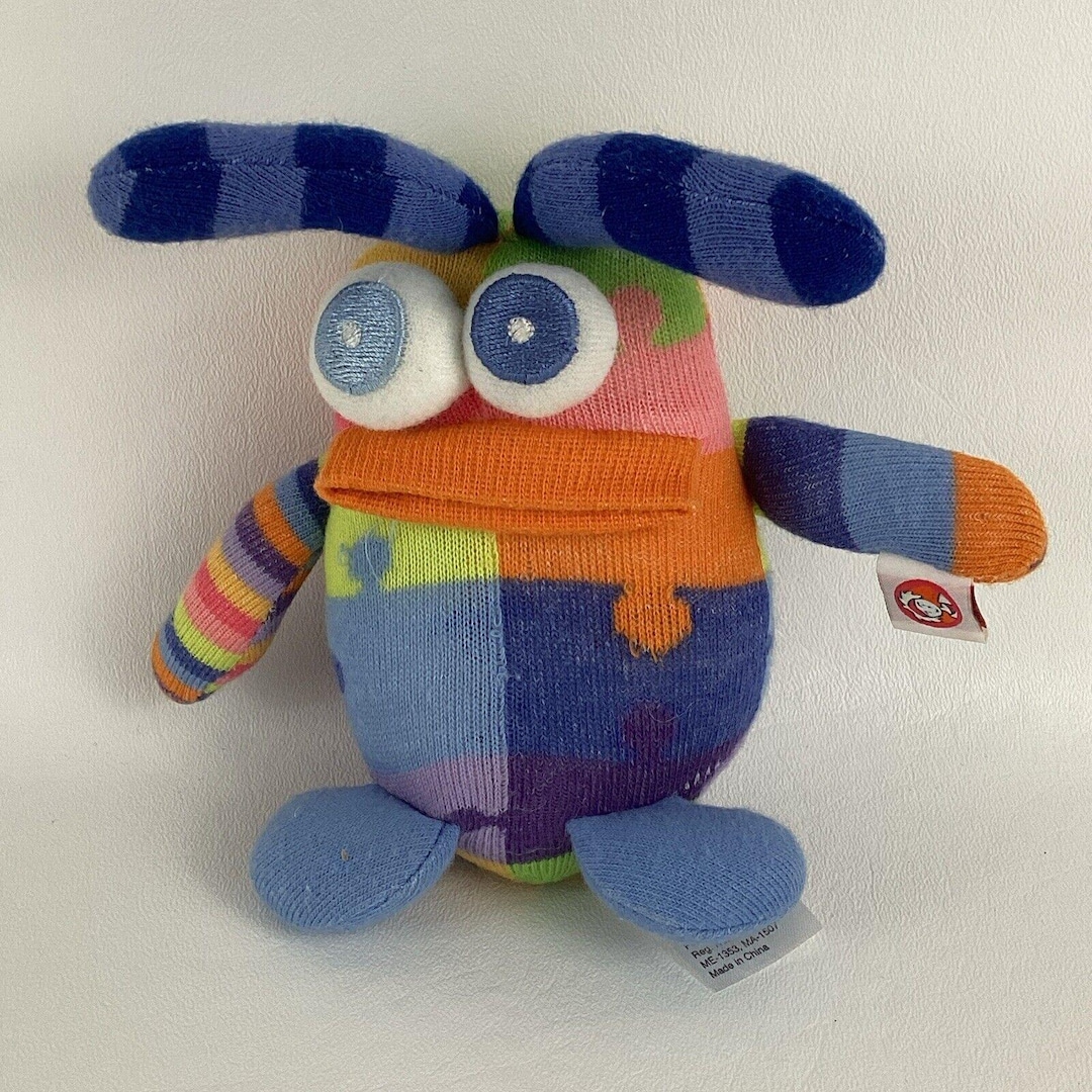 Little Miss Matched Sock Monster 5" Plush Stuffed Animal Doll Toy ...