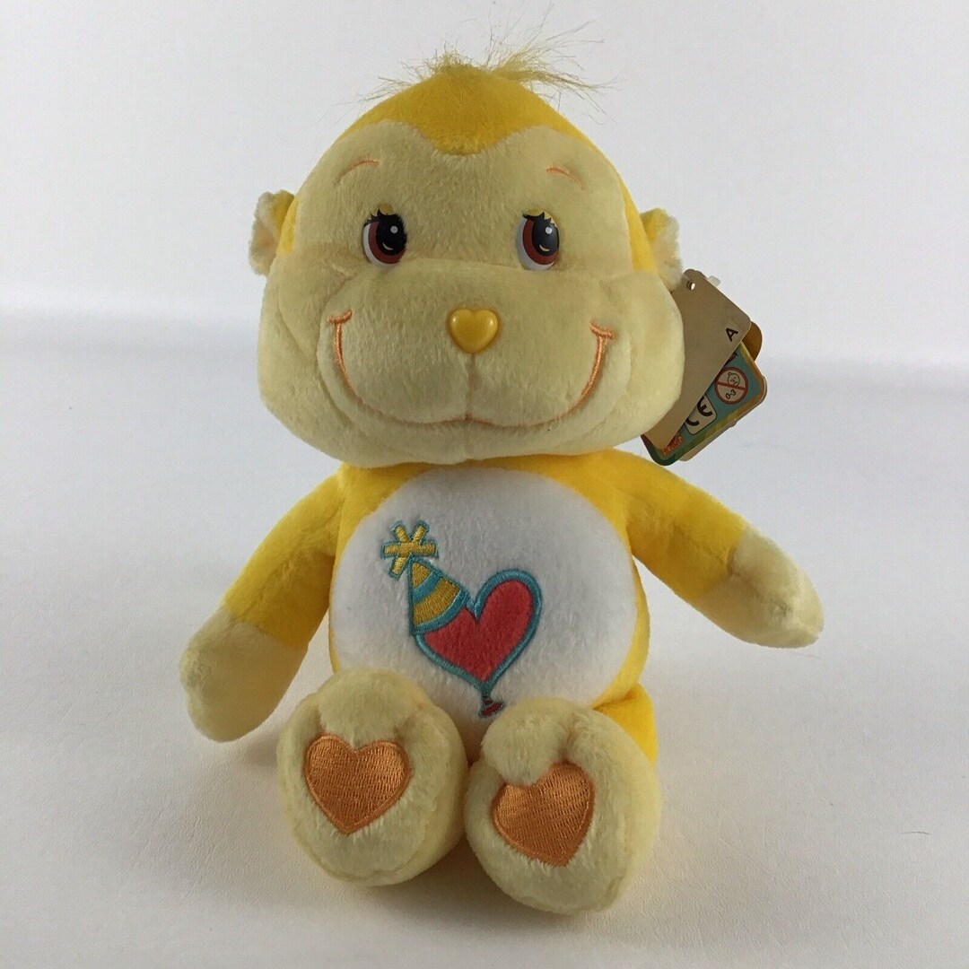 Care Bears Cousins Playful Heart Monkey 10" Plush Stuffed Toy Vintage ...