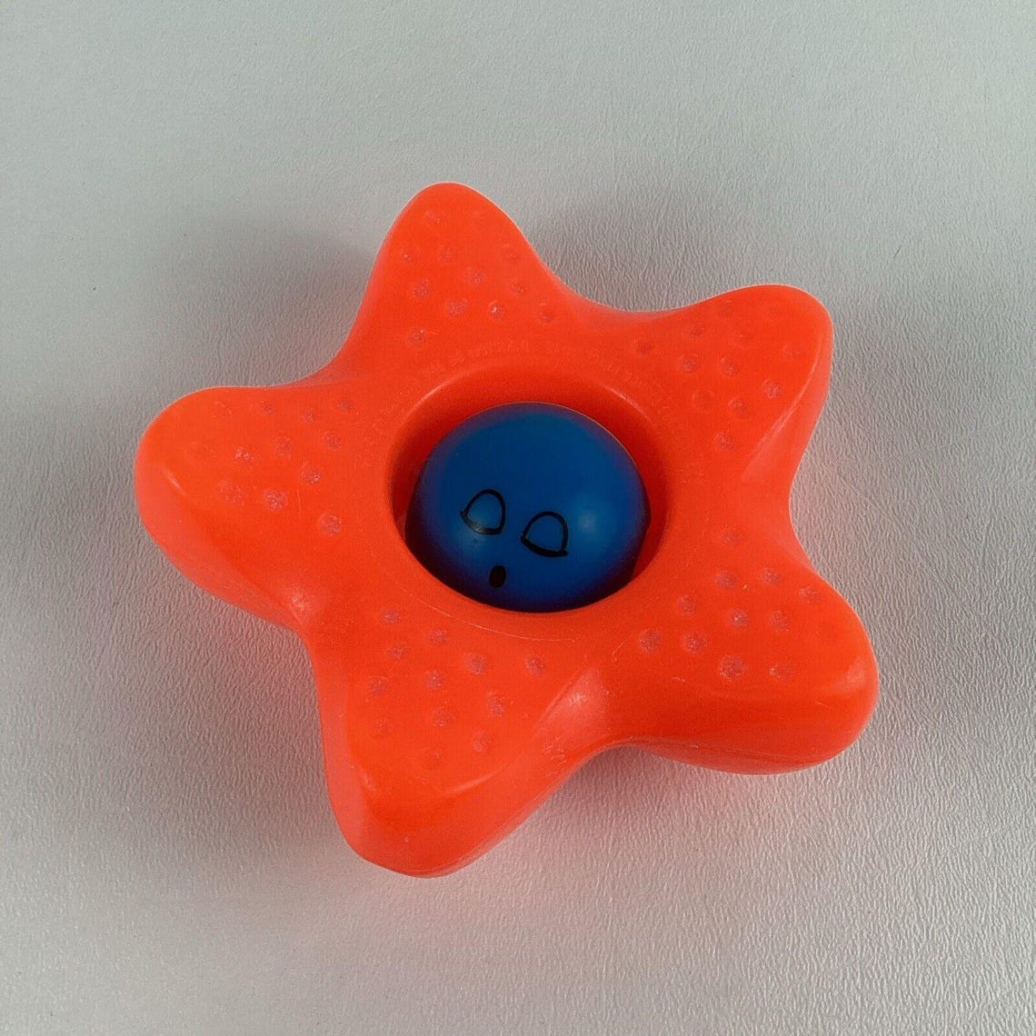 Fisher Price Sandy Starfish Baby Spinner Toy Floating Bath Fun Vintage ...