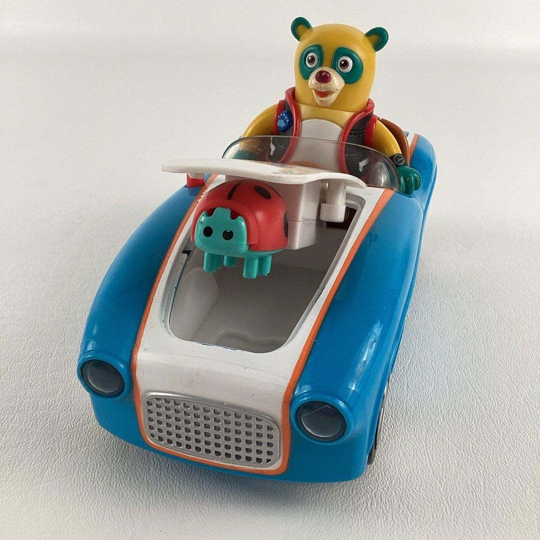 Disney Special Agent Oso Lights Sounds Go Go Race Car Figure Learning ...