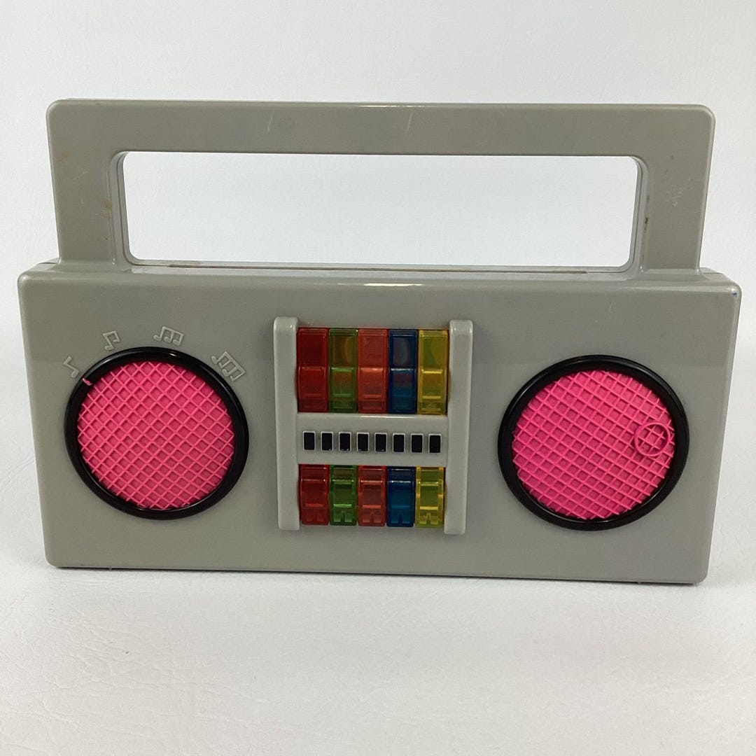 Yo Gabba Gabba Musical Boombox Theatre Lights Music Pop up Tested ...
