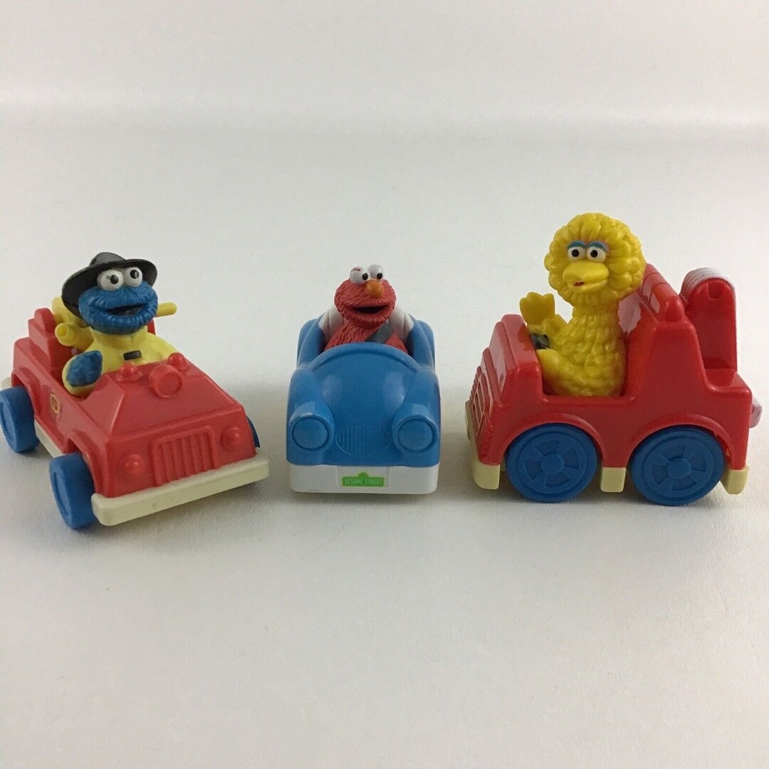 Sesame Street Muppets Racers Big Bird Elmo Cookie Monster Hasbro ...