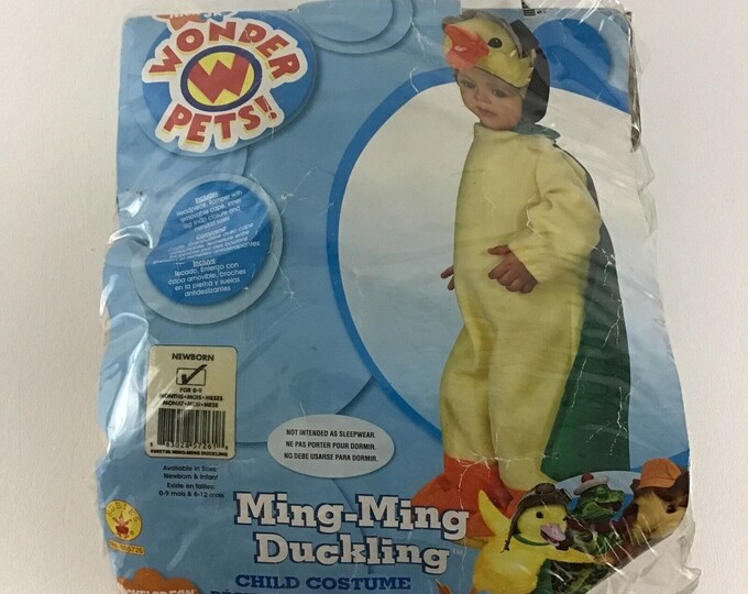 Nickelodeon Wonder Pets Ming Ming Duckling Halloween Costume Newborn 0 ...