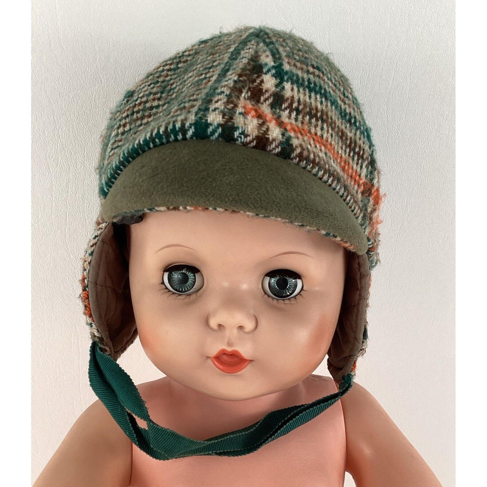 Plaid Twead Newsboy Cap Hat Chin Strap Irish Scottish Baby Toddler ...