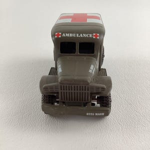 US Army Ambulance Rescue Vehicle Die Cast Vintage Corgi Mash Medical ...