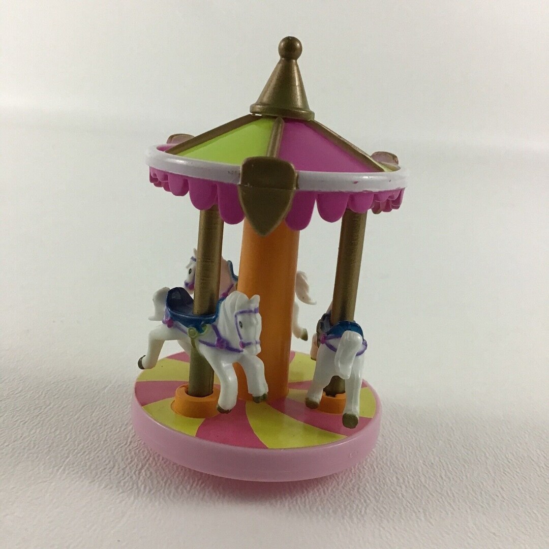 Polly Pocket Disney Magic Kingdom Castle Replacement Carousel Merry Go ...