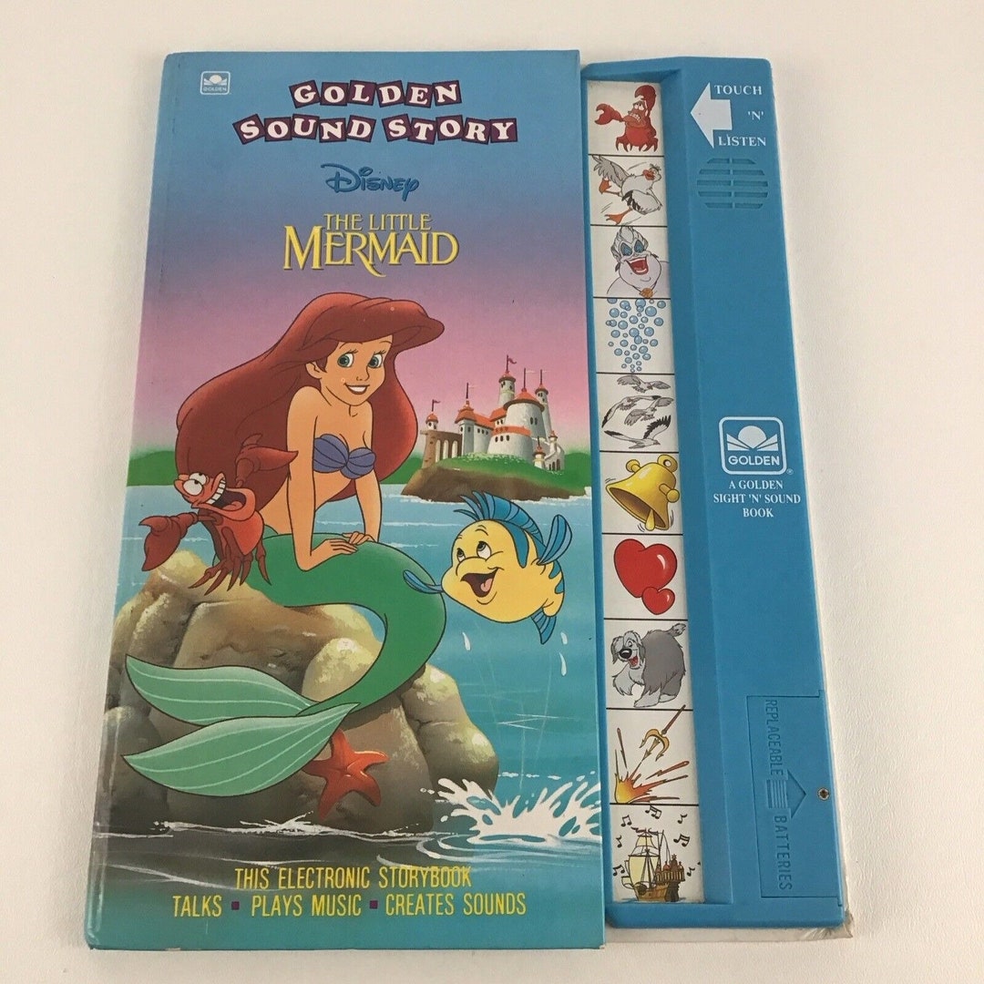 Golden Sound Story Disney the Little Mermaid Touch N Listen Book ...