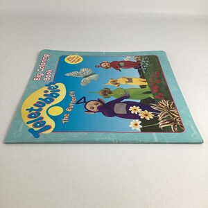Teletubbies the Butterfly Big Coloring Book Tear Out Pages Dipsy Tinky ...