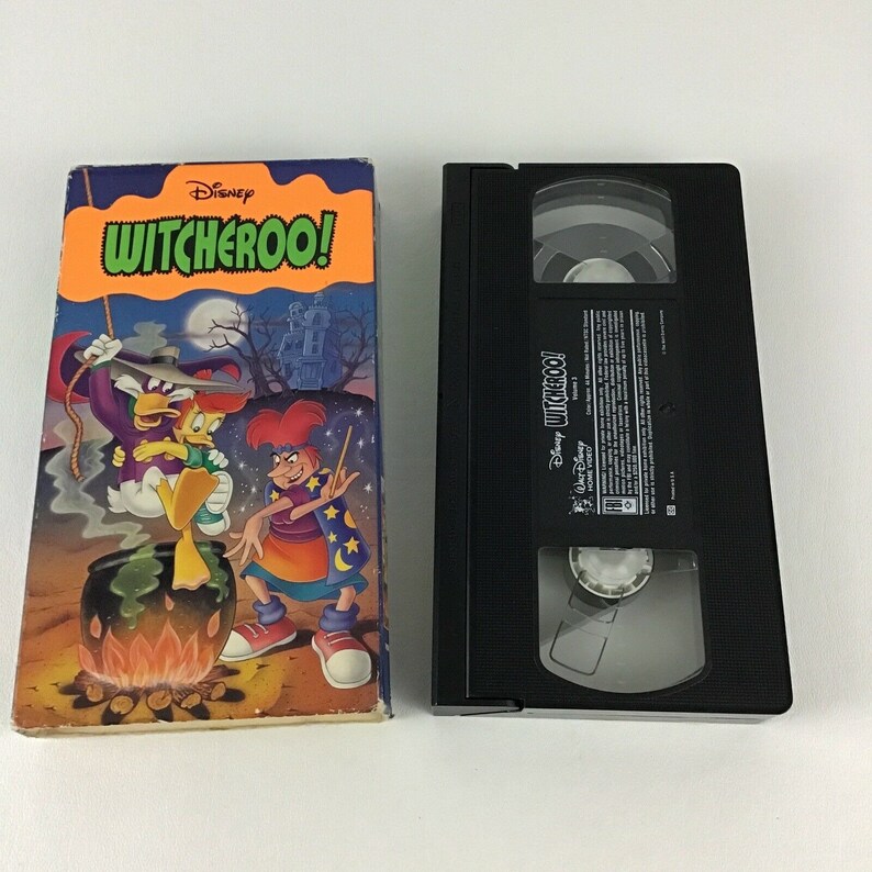 Disney Witcheroo Vol 3 VHS Tape Darkwing Duck Chip N Dale - Etsy