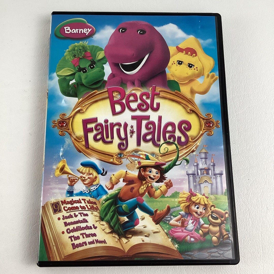 Barney & Friends DVD Best Fairy Tales Enchanting Animated Adventure ...