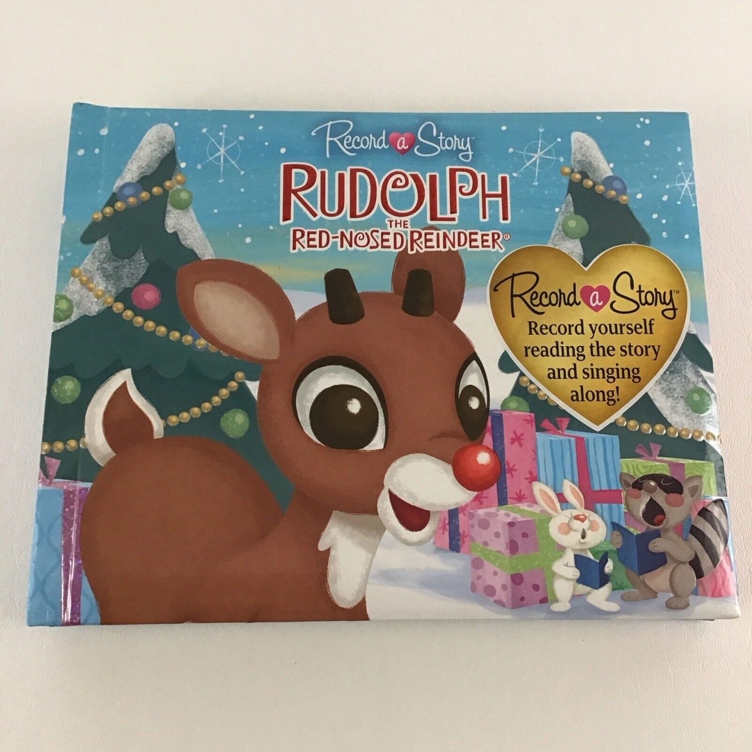 Rudolph the Red Nosed Reindeer Book Record A Story Keepsake Christmas ...