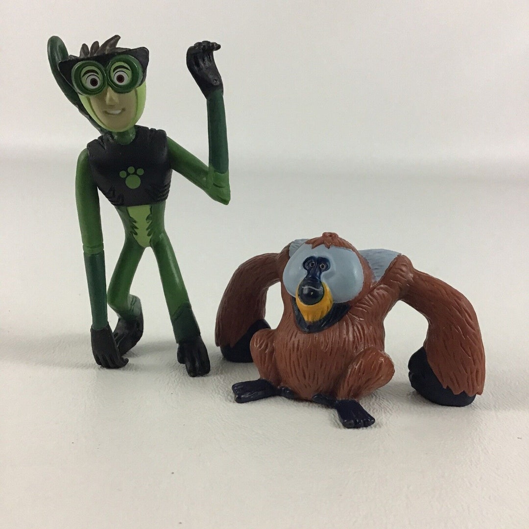 Wild Kratts Martin Monkey Creature Suit Baboon Figure 2pc Wicked Cool ...