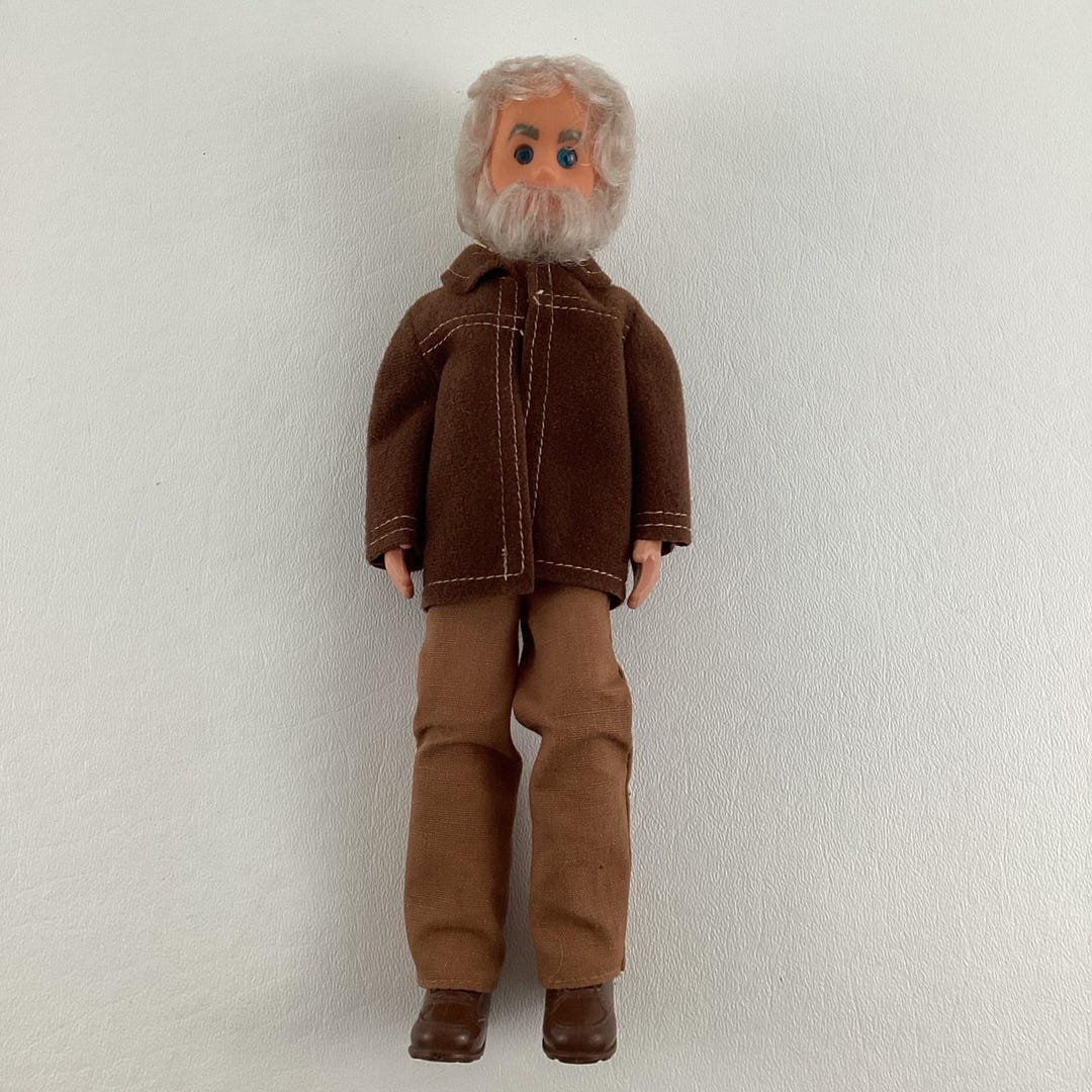 Sunshine Family Doll Grandfather Action Figure Grandpa Vintage Mattel ...