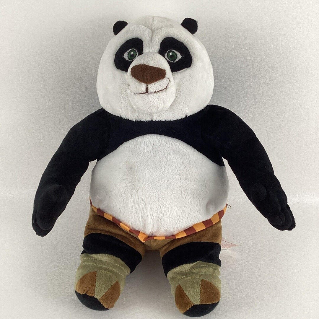 Dreamworks Kung Fu Panda Movie Po 13" Plush Stuffed Animal Toy Kohls ...
