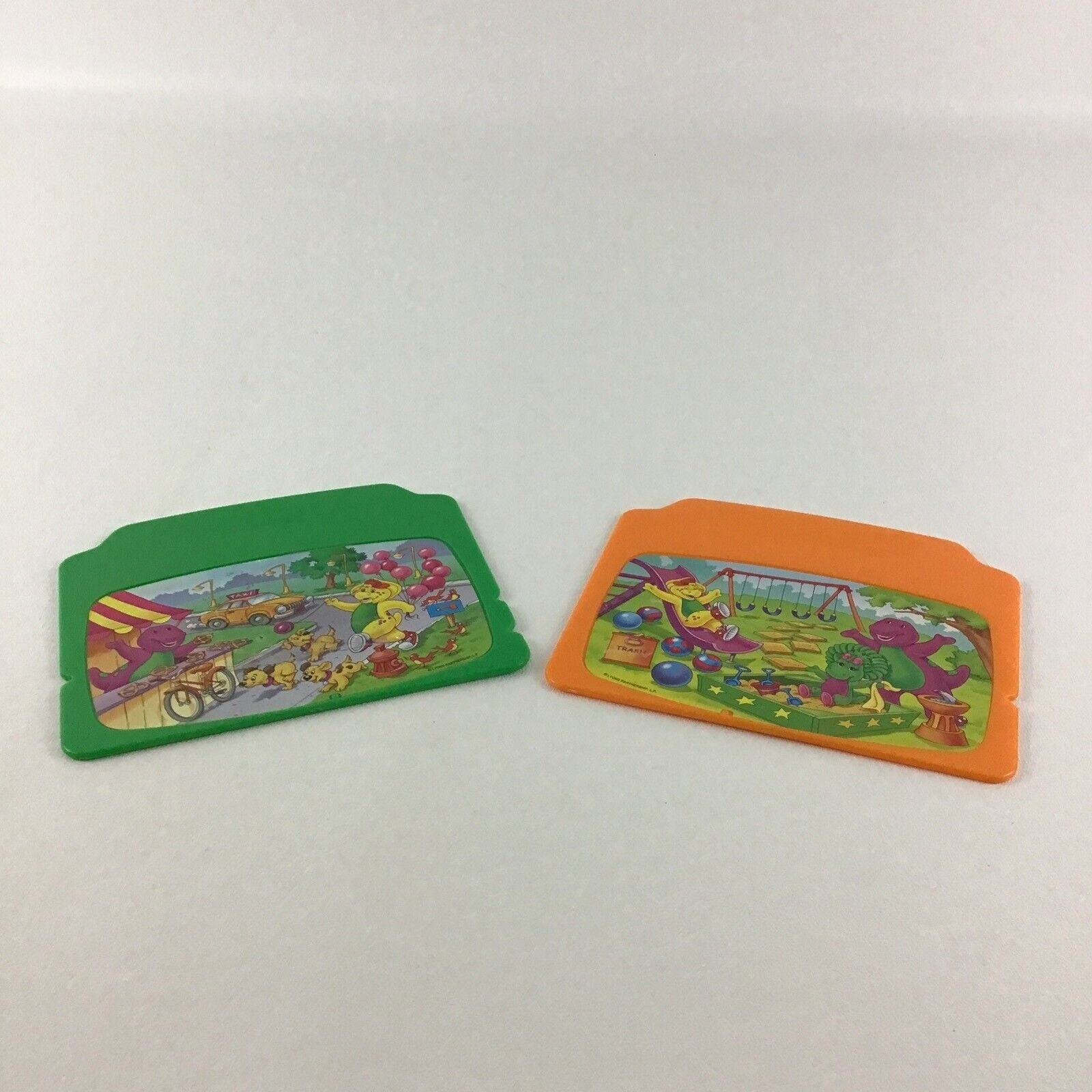 Barney & Friends Learning Laptop Replacement Cards Disc Cartridges ...