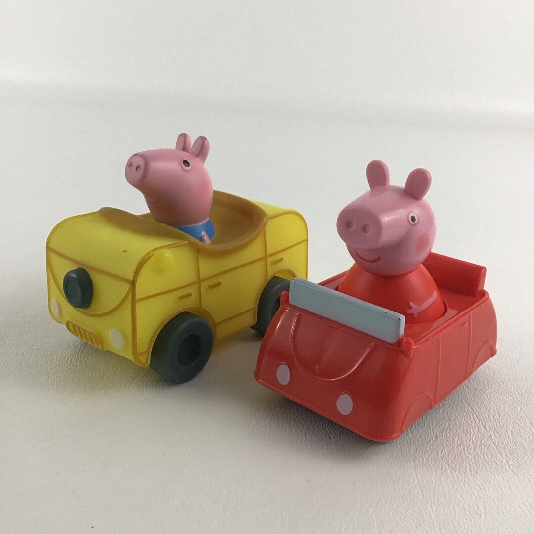 Peppa Pig Mini Buggies Push Vehicles Family Car Camper George Lot ...