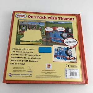 Thomas & Friends Play A Sound Hardcover Book on Track With Thomas ...