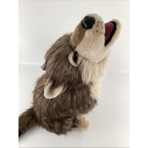 Wild Republic Howling Wolf 25" Realistic Jumbo Large Plush Stuffed ...