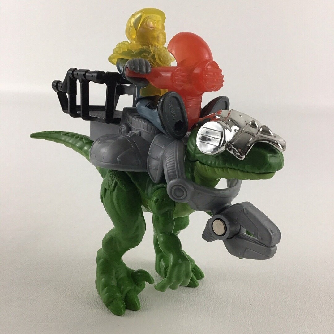 Fisher Price Imaginext Raptor Dinosaur Action Figure Prehistoric Armor ...