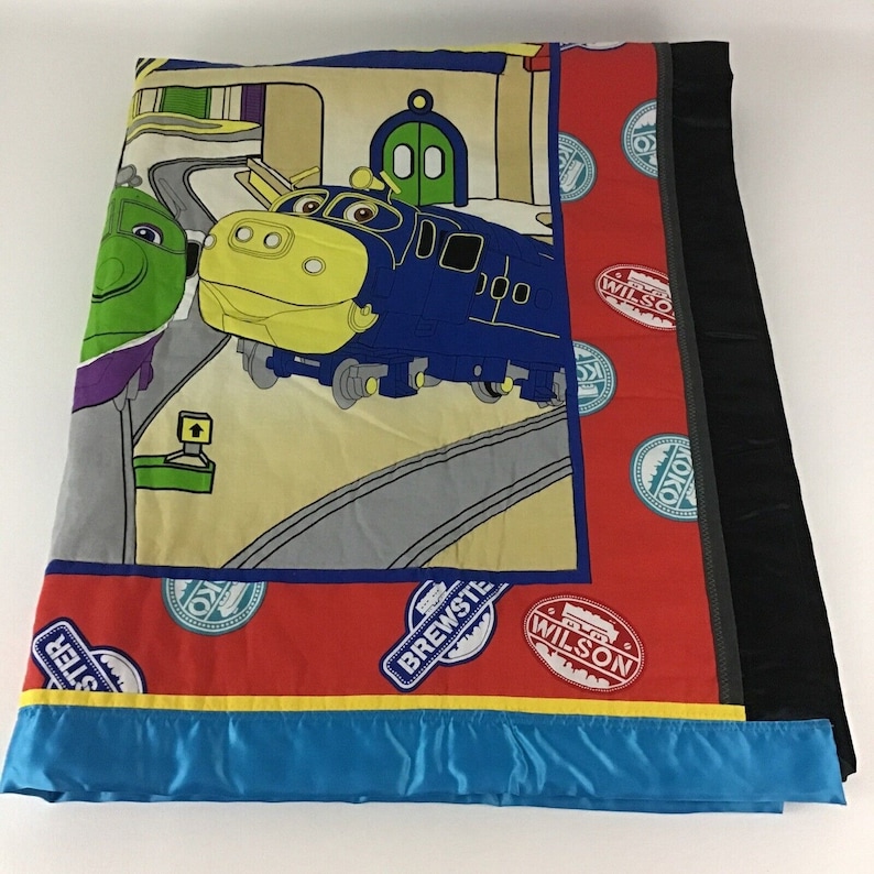 Chuggington Blanket Quilt 37x45 Brewster Wilson Koko Train - Etsy