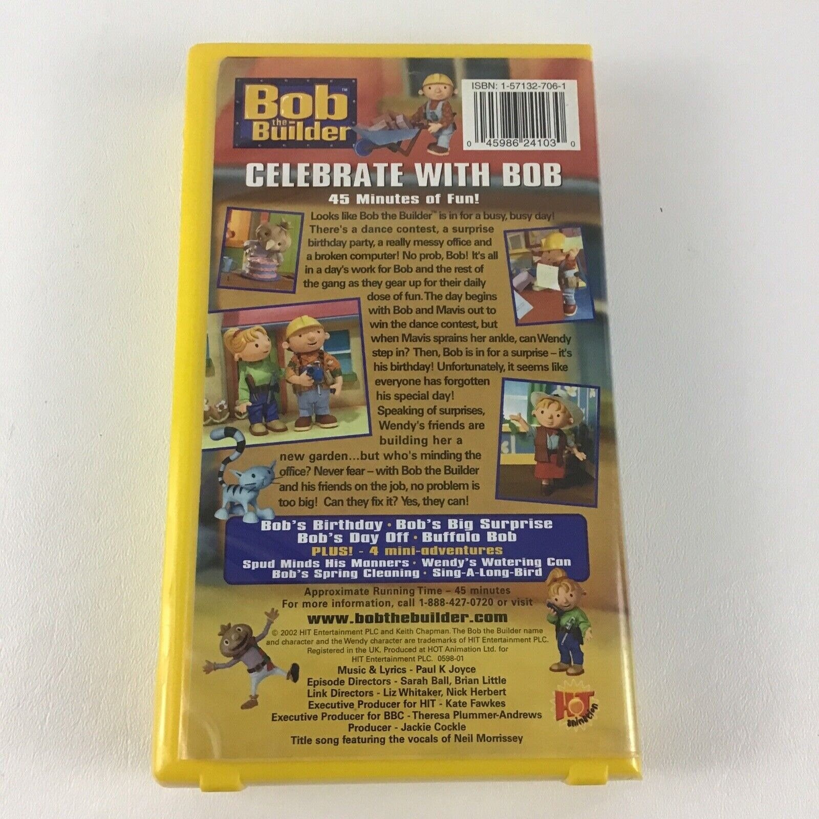 Bob The Builder Celebrate With Bob Dvd