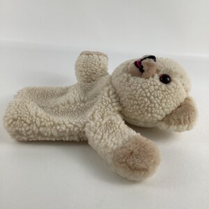 Russ Snuggle Bear Mascot Hand Puppet Vintage Plush Stuffed Animal Toy ...