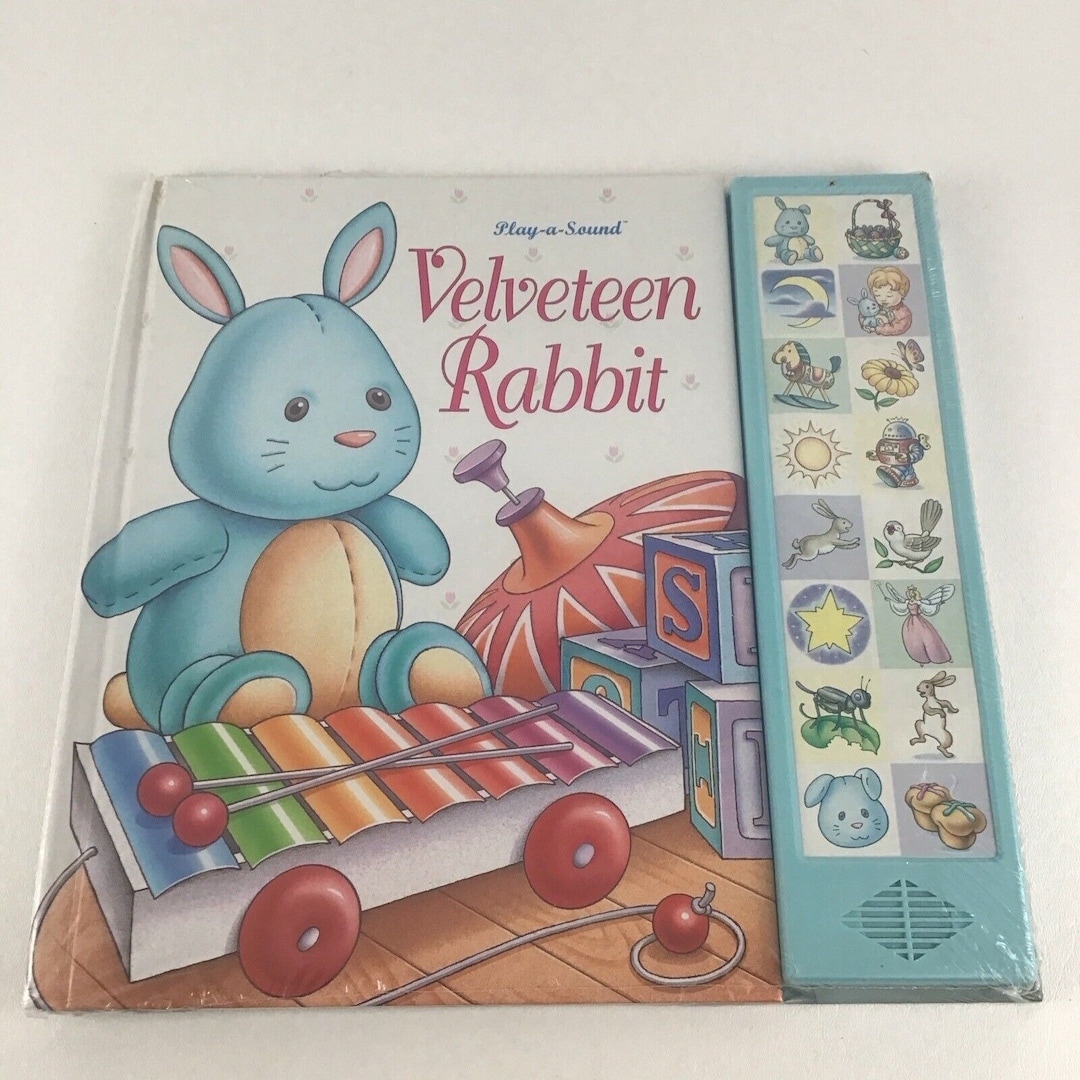 Play A Sound Velveteen Rabbit Classic Story Book Sounds Springtime Songs SEALED - Etsy