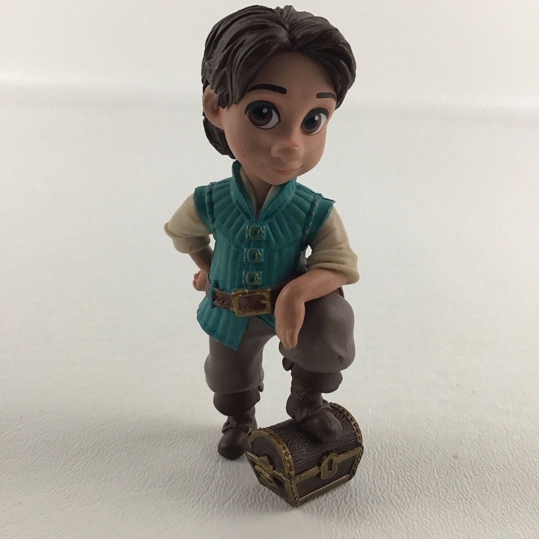 Disney Animator's Collection Tangled Flynn Rider Deluxe PVC 3" Figure ...
