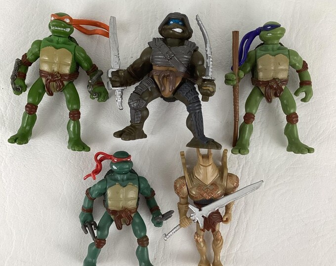 Teenage Mutant Ninja Turtles PVC Figures Mini Max Winters Mikey Raph ...