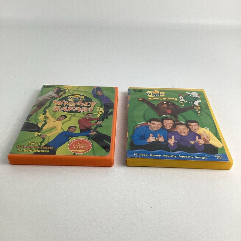 The Wiggles DVD Lot Yummy Yummy Wiggly Safari Song Along Songs Steve ...