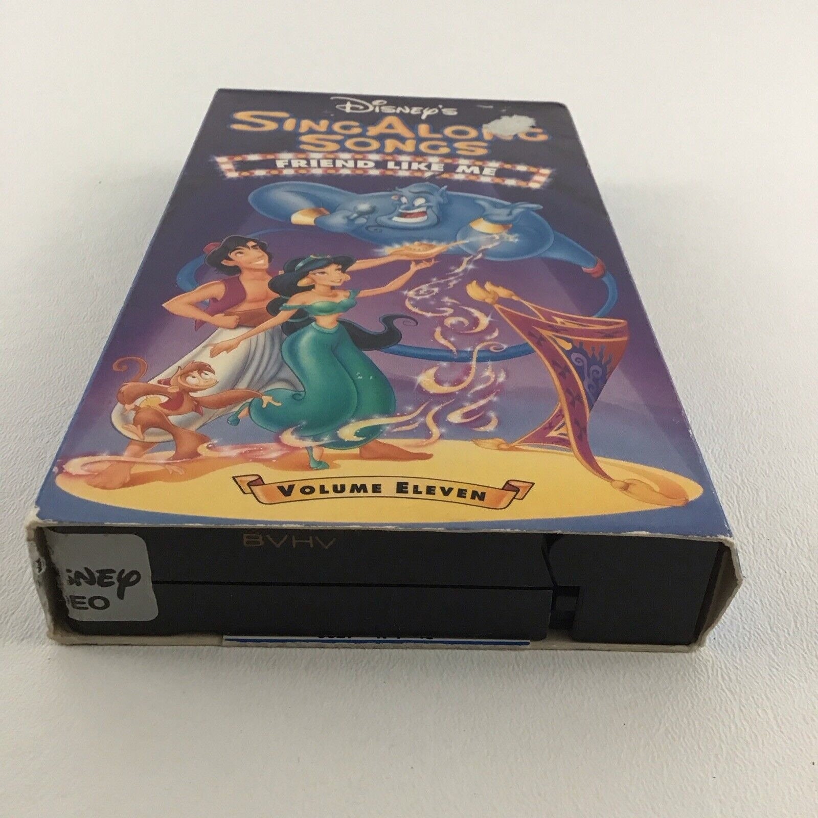Disney Sing Along Songs VHS Tape Friend Like Me Volume Eleven Aladdin ...