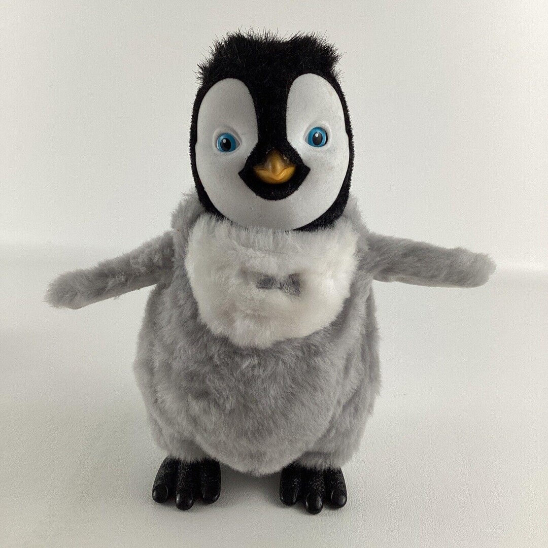 Happy Feet Tap Dancing Singing Plush Mumble Penguin Interactive ...