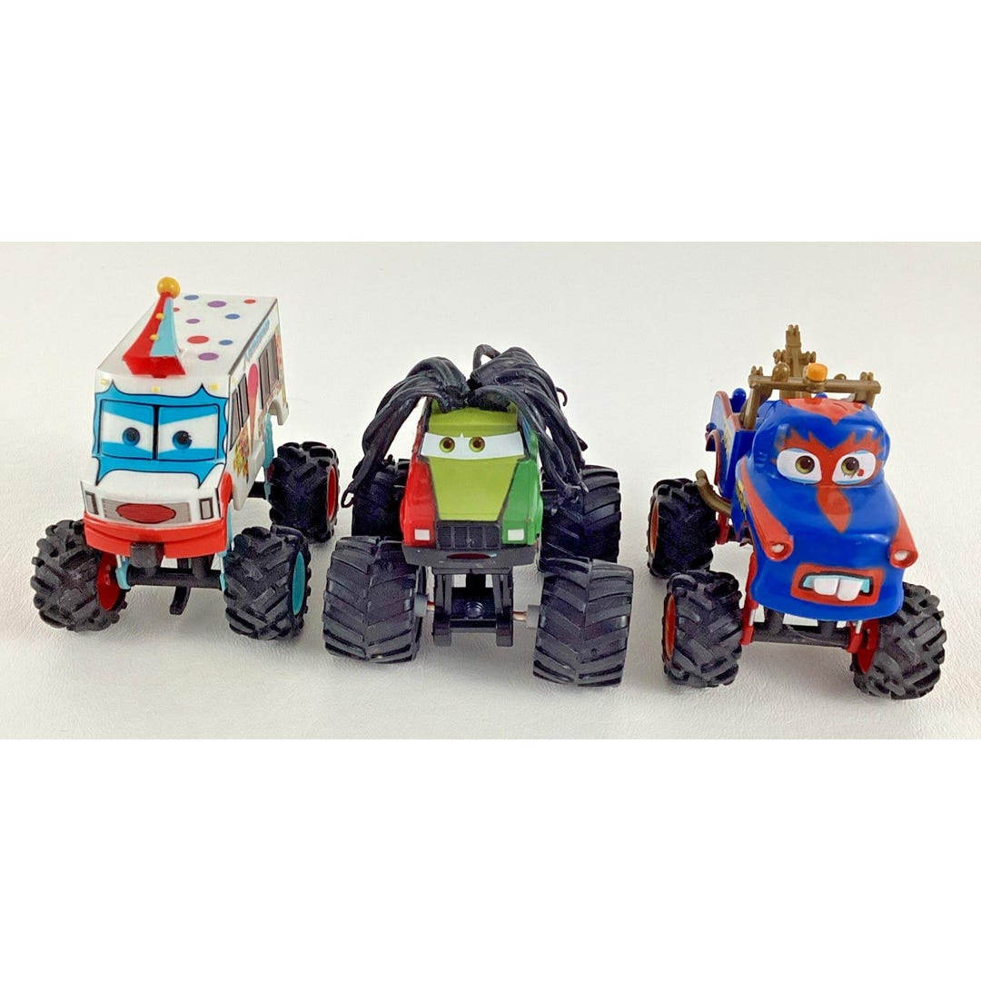 Disney Pixar Cars Toons I-screamer Tormentor Rastacarian 1:64 Monster ...