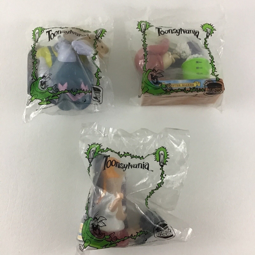 Dreamworks Toonsylvania Burger King Toy Lot Monster Frankenstein ...