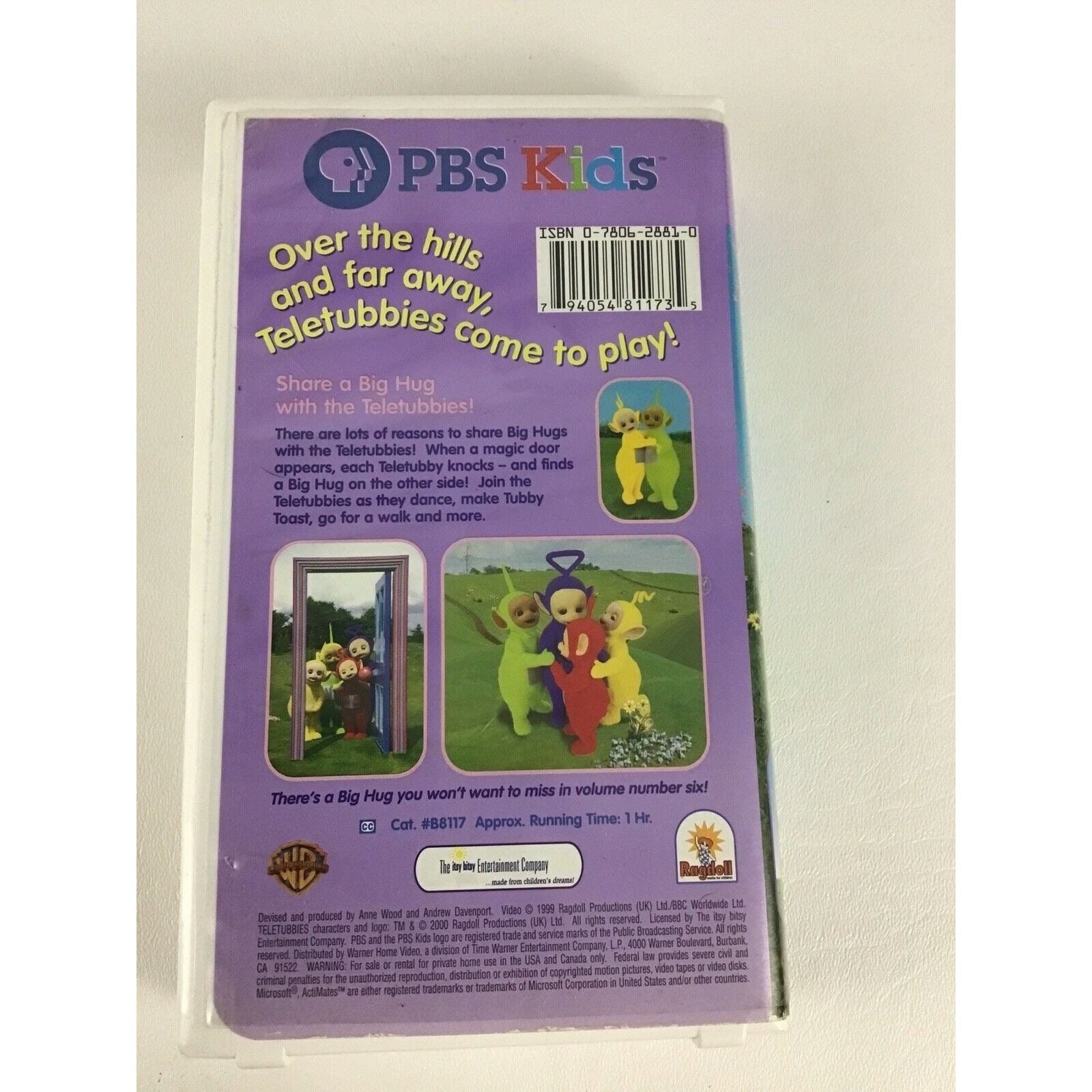 Teletubbies Big Hug VHS Tape Vintage PBS Kids 2000 Tinky Winky | Etsy