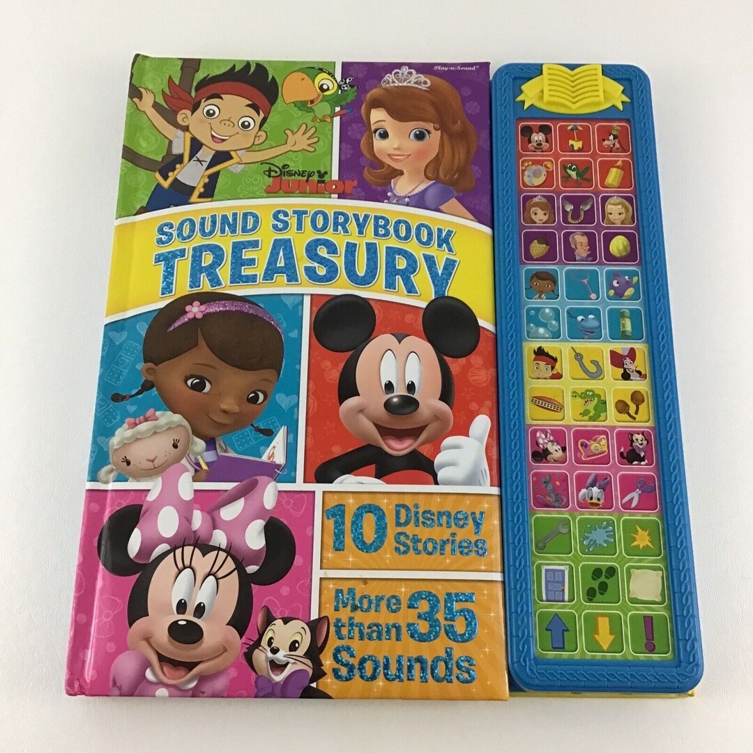 Disney Junior Play A Sound Hardcover Book Sound Storybook Treasury ...