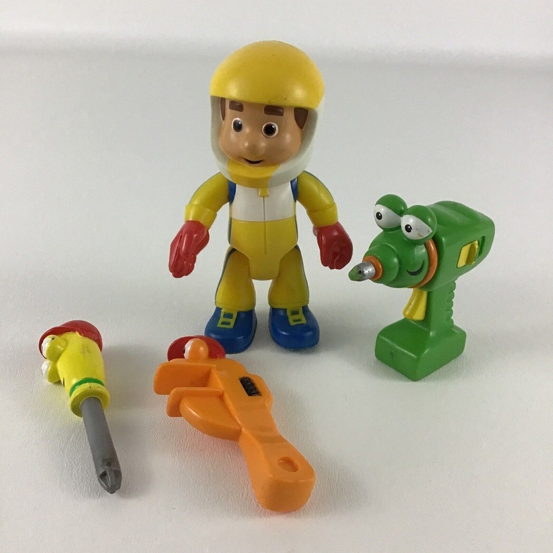 Disney Handy Manny Race Car Driver Action Figure Tools Felipe Rusty ...