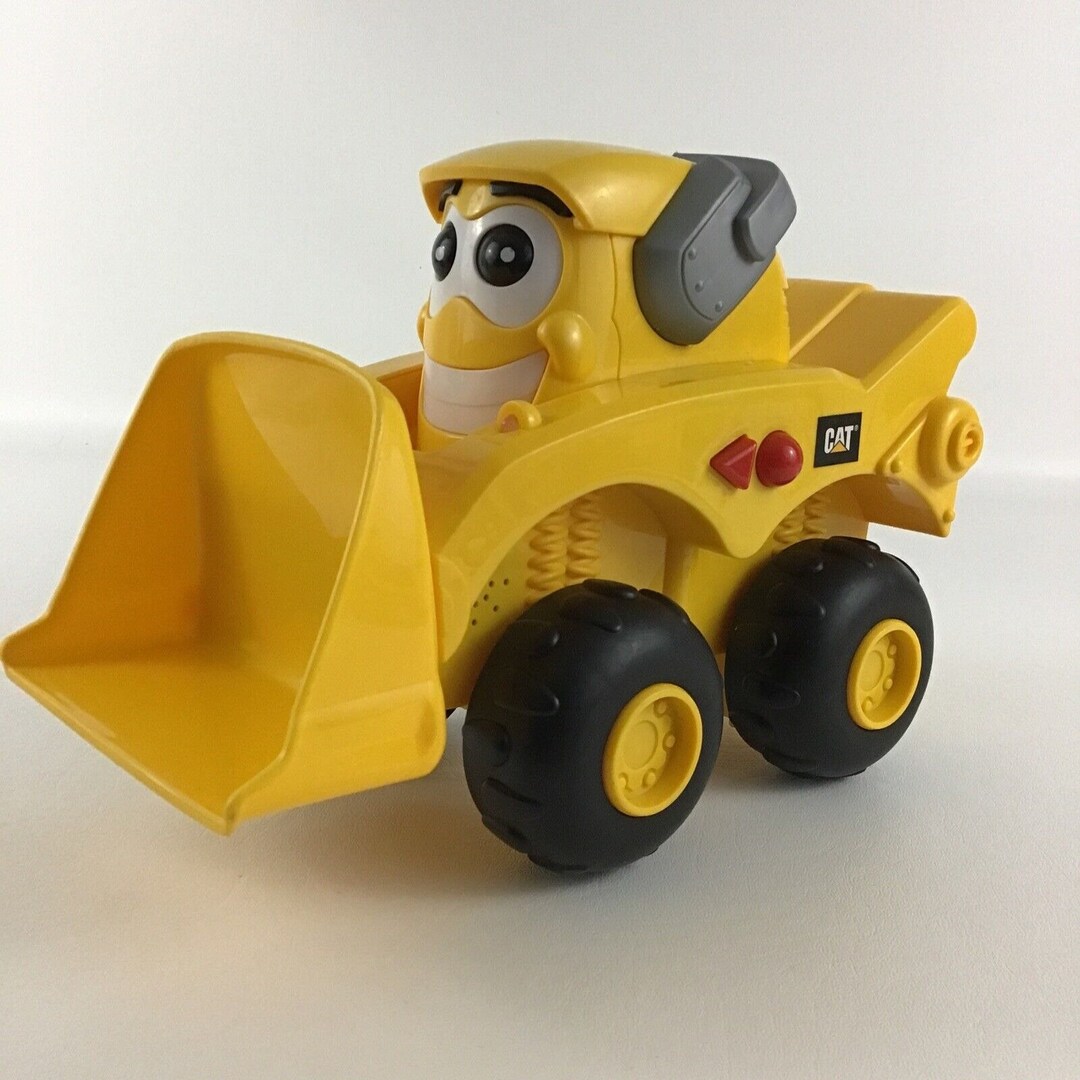 Toy State Caterpillar CAT Building Crew Light Sound Move Groove ...