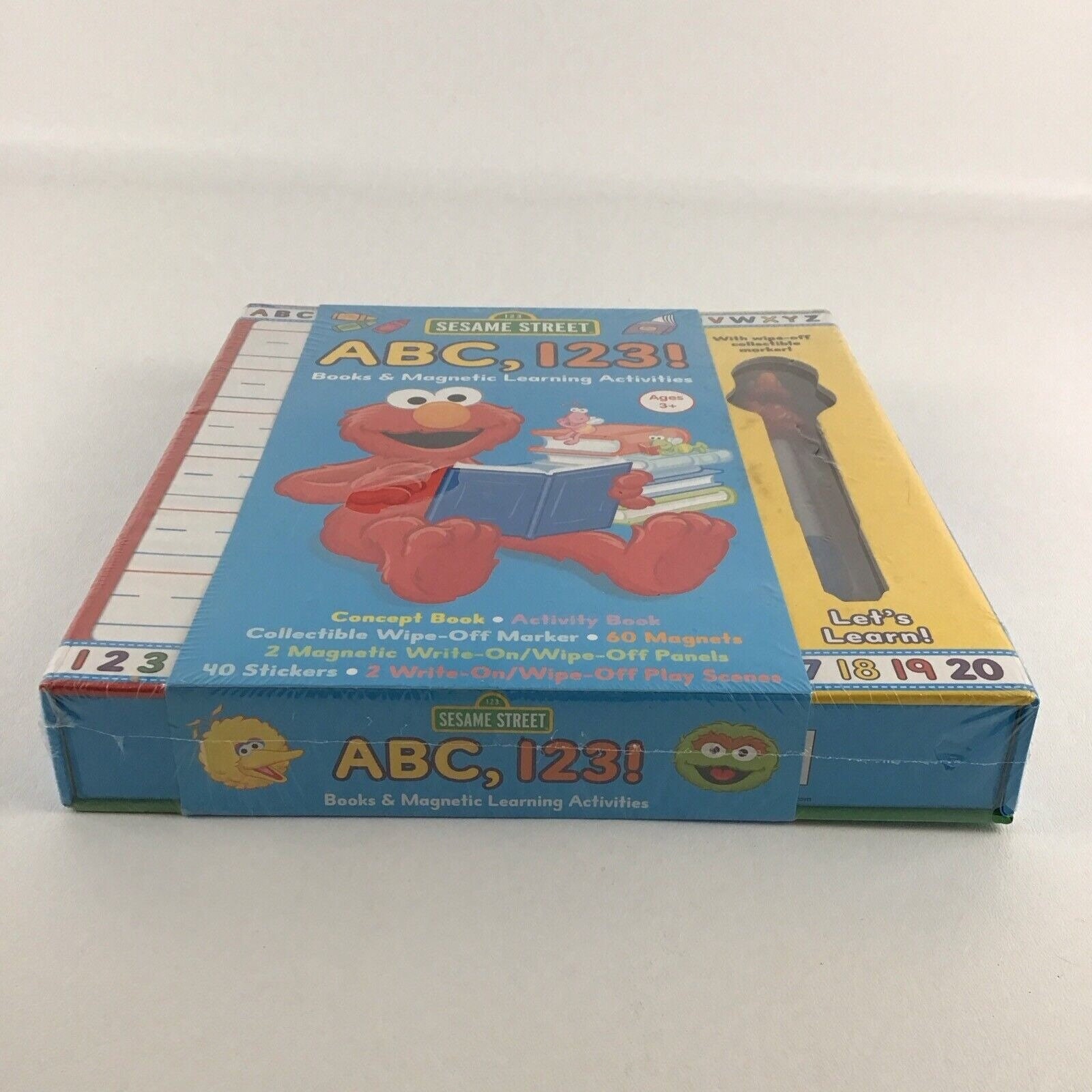 Sesame Street ABC 123 Educational Learning Kit Books Magnetic ...