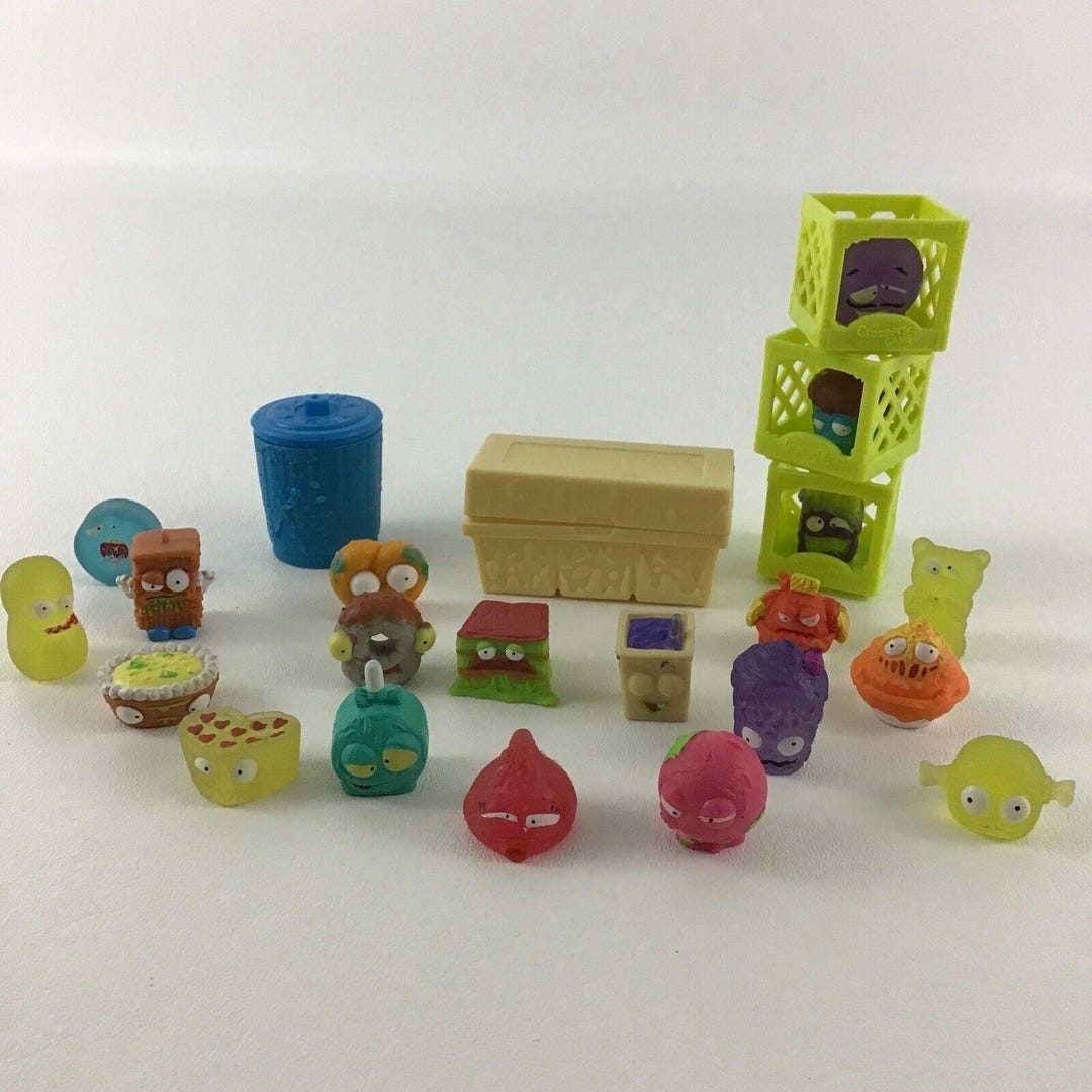 The Trash Pack Grossery Gang Trashies 20 Figures Lot Crates Garbage ...