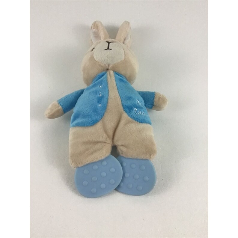 Peter Rabbit Plush Stuffed 11 Toy Baby Rattle Teether - Etsy