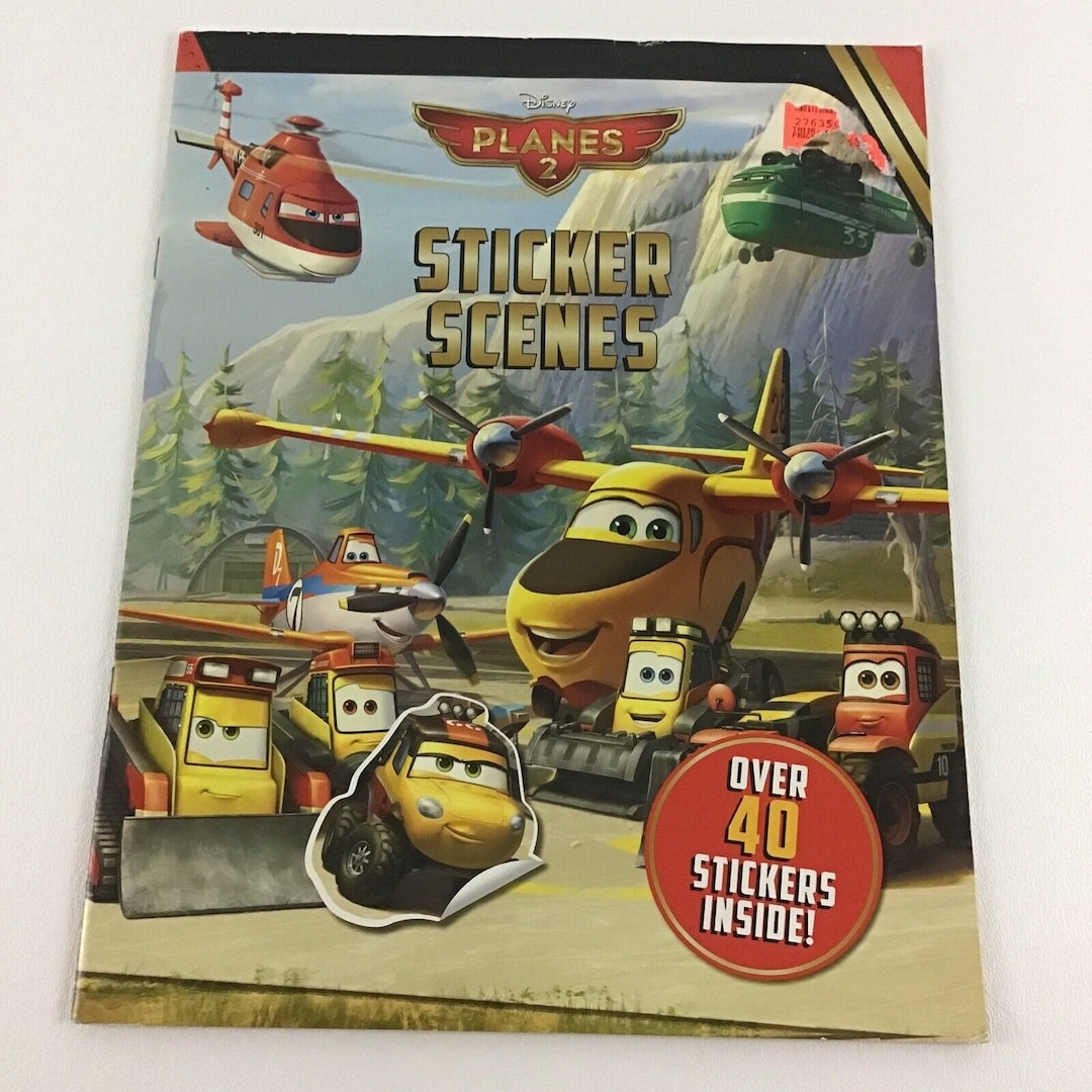 Disney Planes 2 Sticker Scenes Book Race to the Rescue Dusty Piston ...