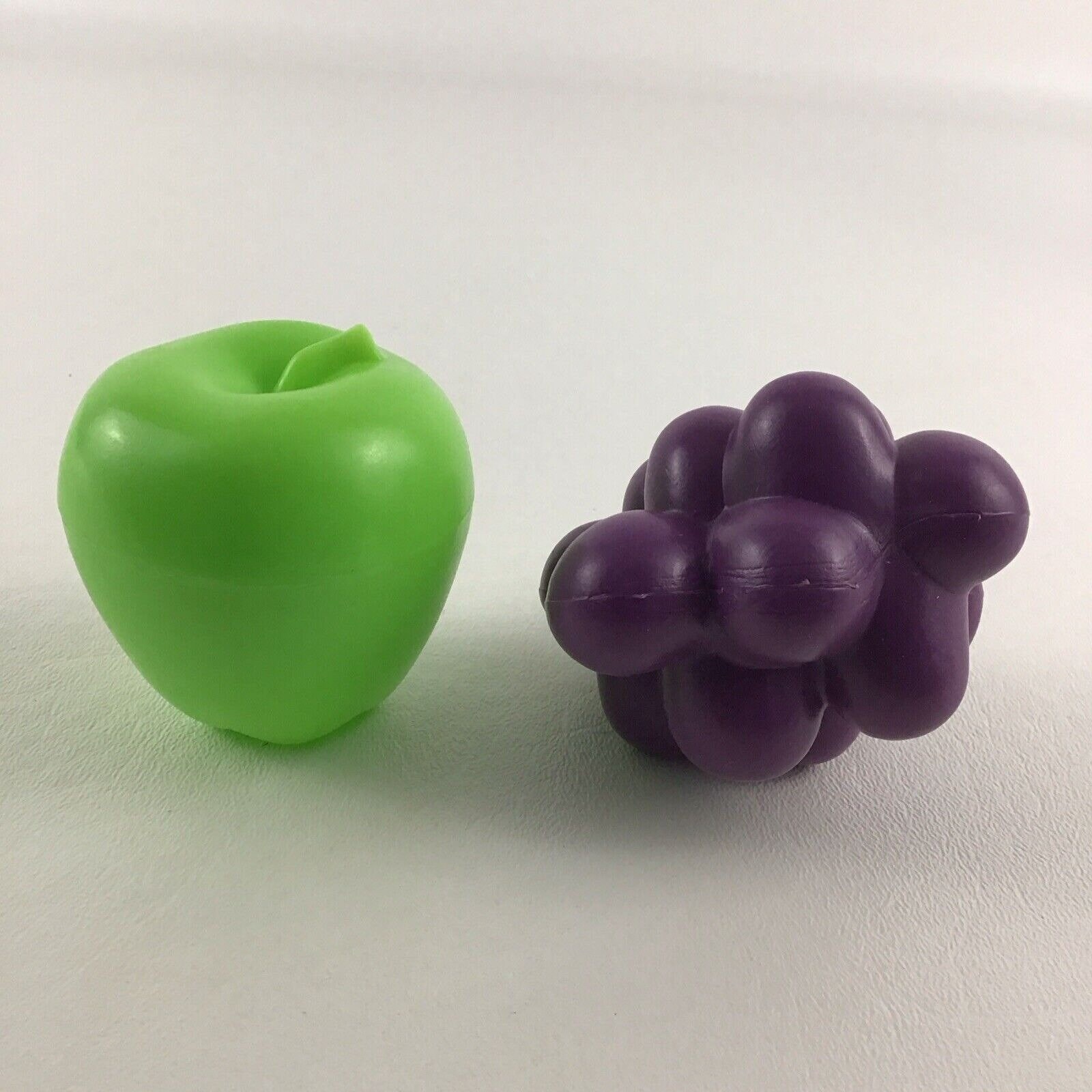 Little Tikes Vintage Pretend Play Food Healthy Fruit Lot Grapes Apple ...